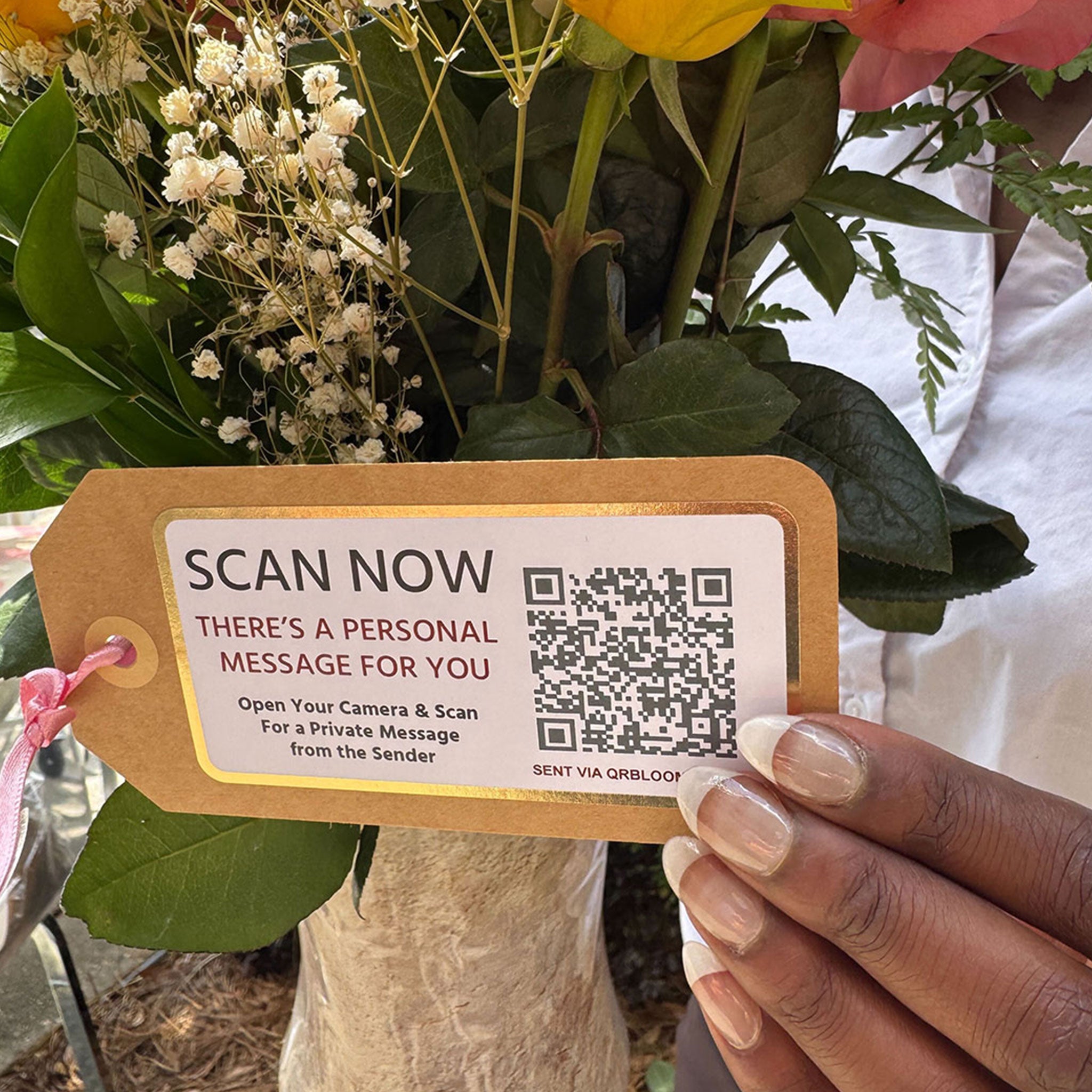 QR Blooms: Send Flowers with Personal Videos, Photos and Messages ...